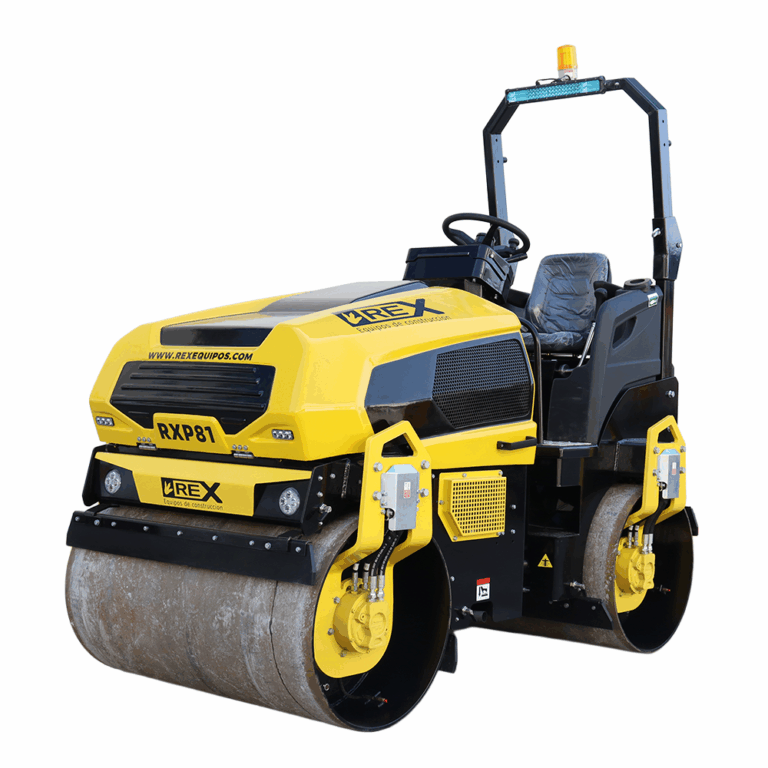 Rodillo Compactador REX de 3 Toneladas con Motor Kubota – REX